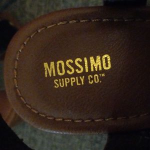 Mossimo Supply Co. | Shoes | Nwot Mossimo Leather Criss Cross Chunky ...